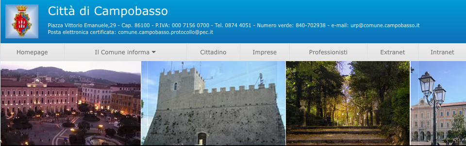Proposta di revisione del sito internet del Comune di Campobasso | M5S ...